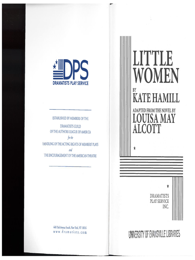 Little Women by Kate Hamill | PDF