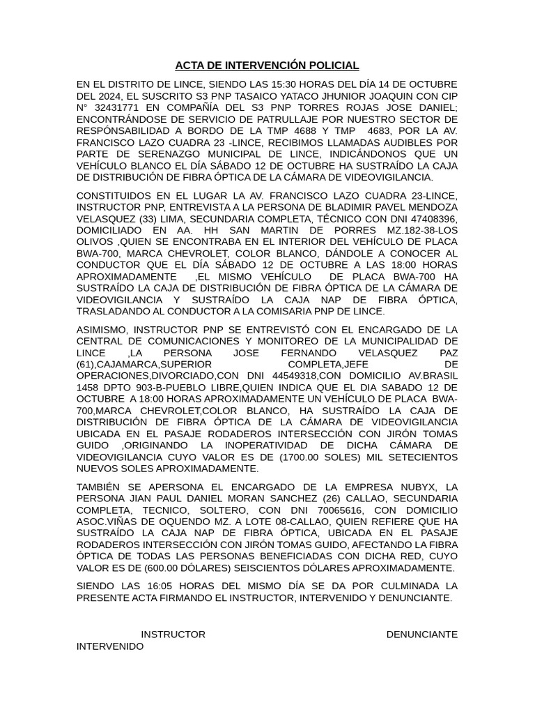 Acta 14 Octubre | PDF | Ciencias sociales | Hogar, jardinería y bricolaje
