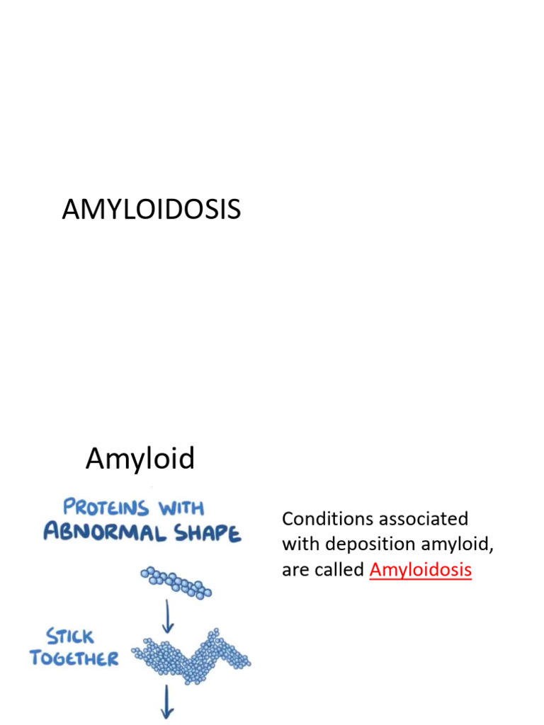 8 AMYLOIDOSIS | PDF | Amyloid | Medical Specialties