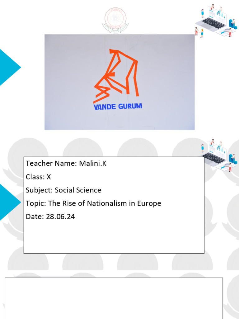 Class X PPT - Nationalism in Europe - Revision 28.6.24 | PDF | German Empire | Kingdom Of Prussia
