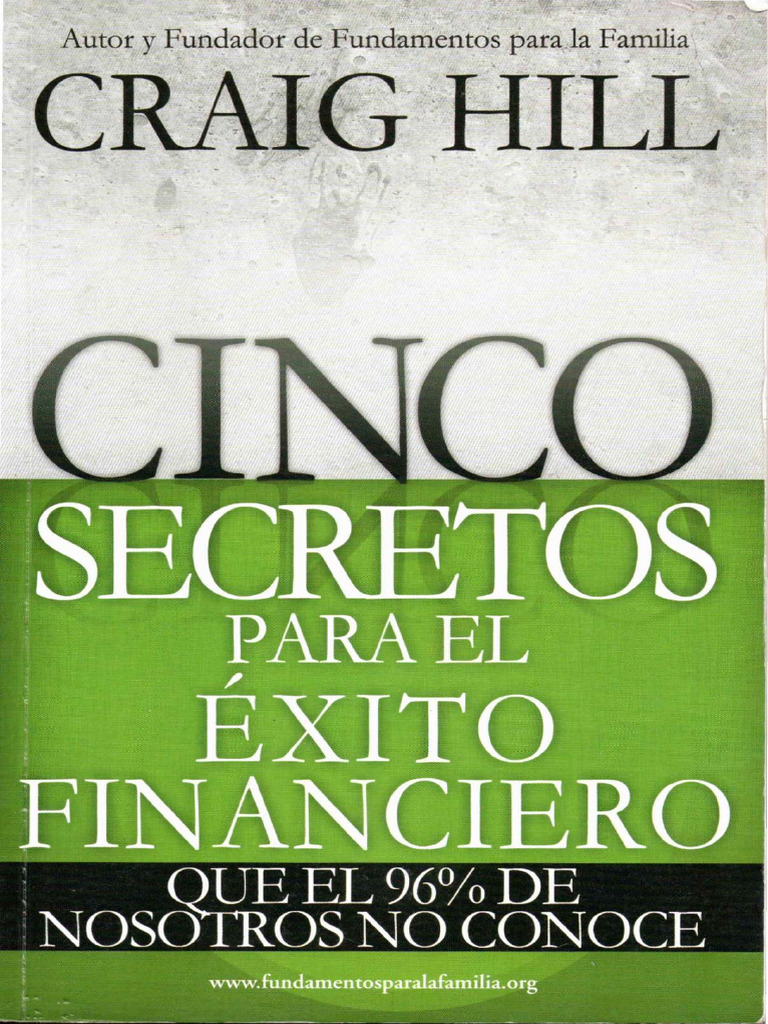 Cinco Secretos para El Exito Financiero | PDF
