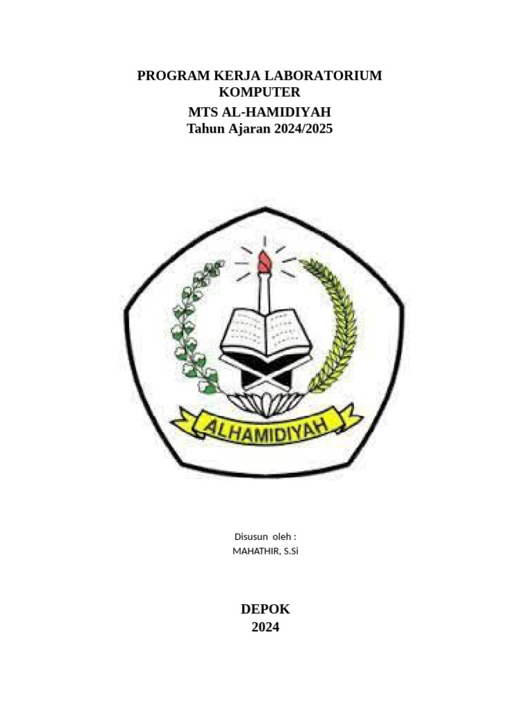 Program Kerja Laboratorium Komputer | PDF