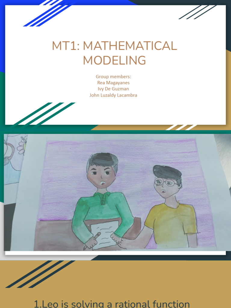 MT1- modeling | PDF | Mathematics | Mathematical Analysis