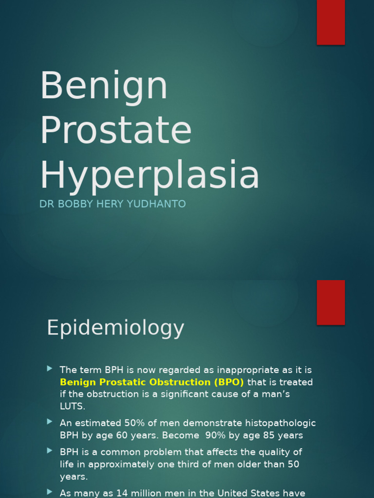 Bph | PDF | Urinary Incontinence | Prostate Specific Antigen