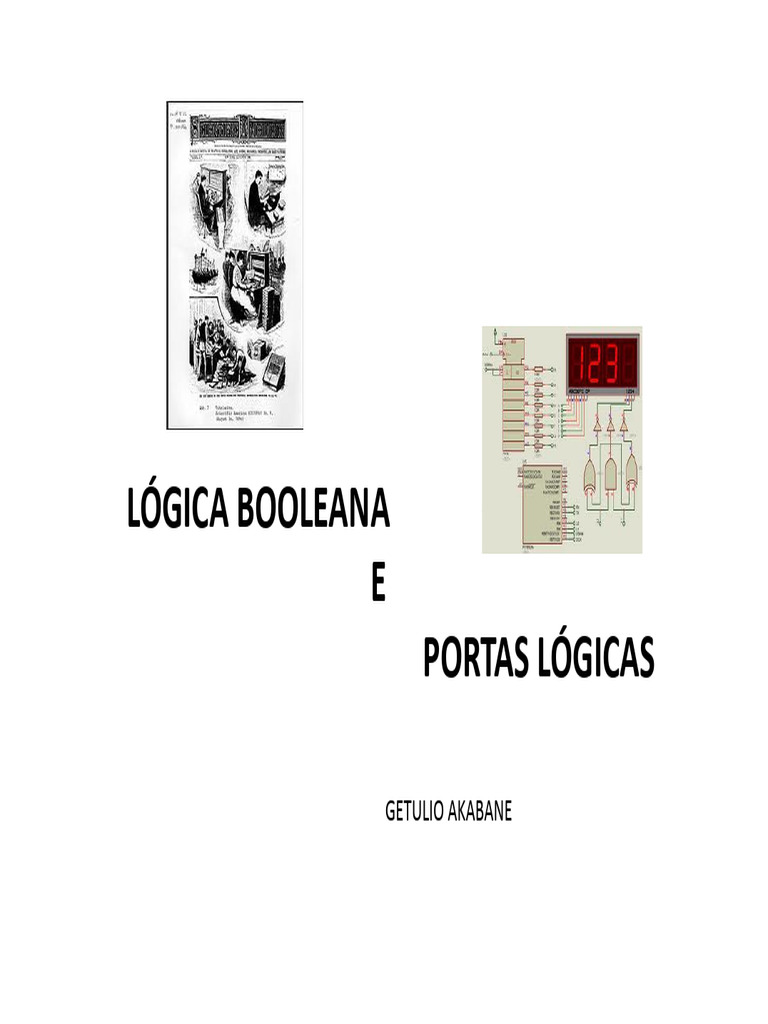 Introdução à Lógica Booleana | PDF | Codificação binária decimal | Decimal