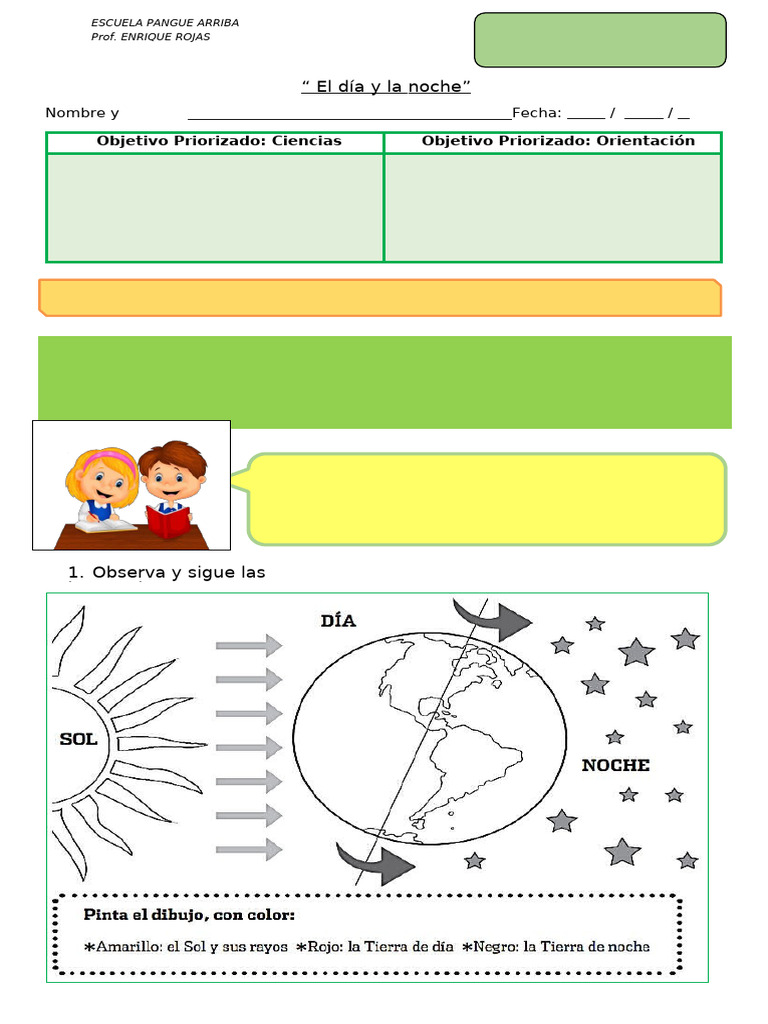 Ciencias 1° Prio Nov - Dic | PDF | Cielo | Dom