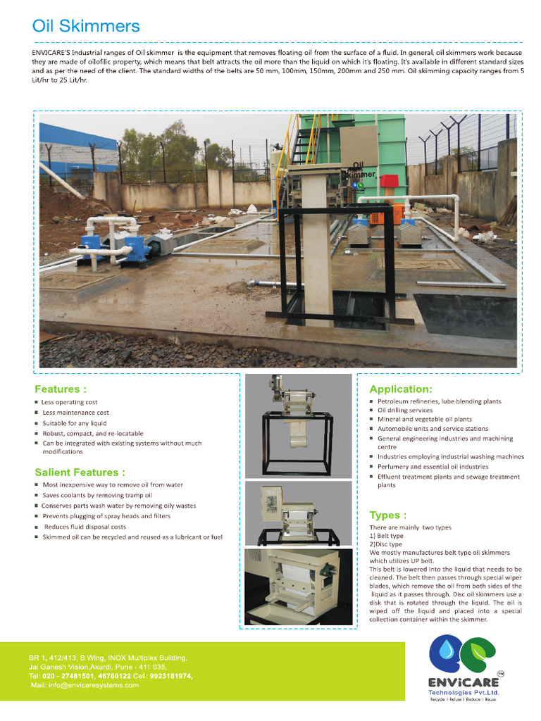 Oil Skimmer | PDF