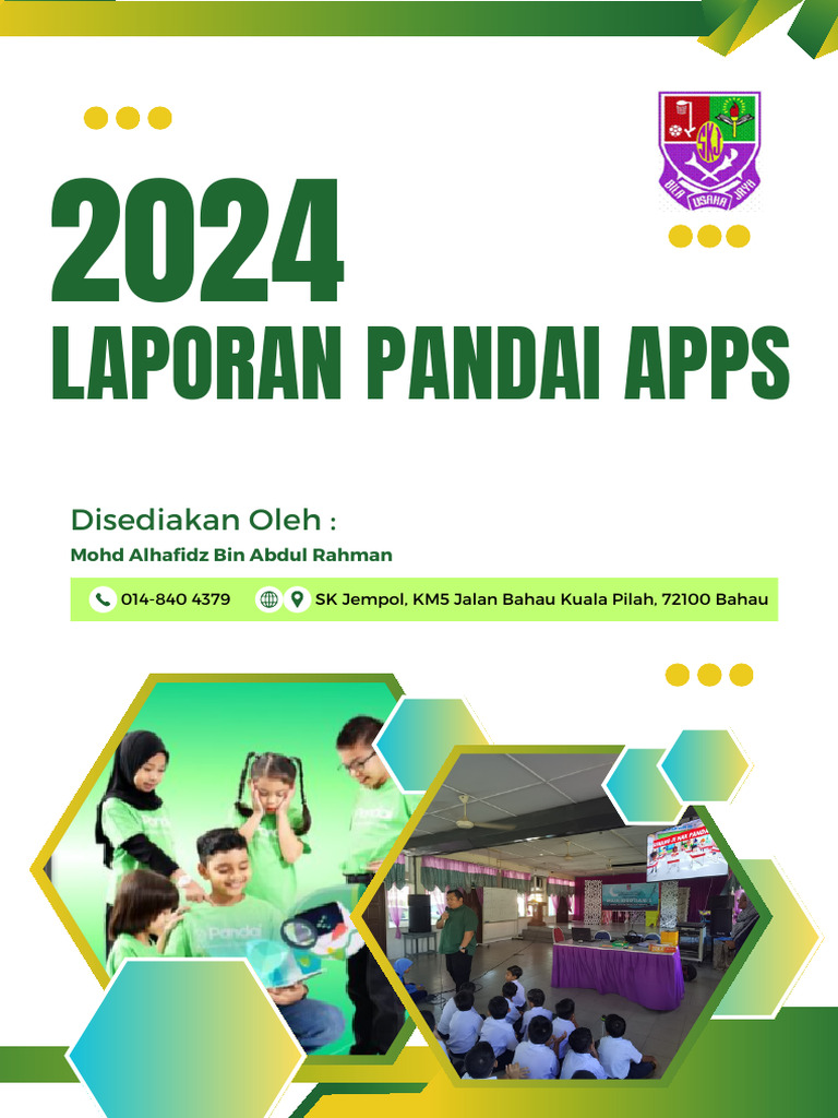Laporan Pandai APPS Muka Depan | PDF