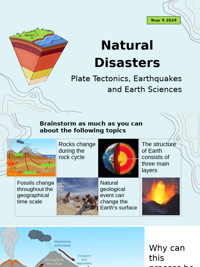 2024 Yr9 Natural Disasters | PDF | Plate Tectonics | Earthquakes