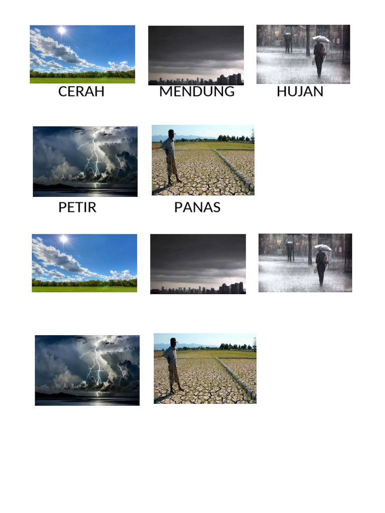 Macam-Macam Cuaca | PDF