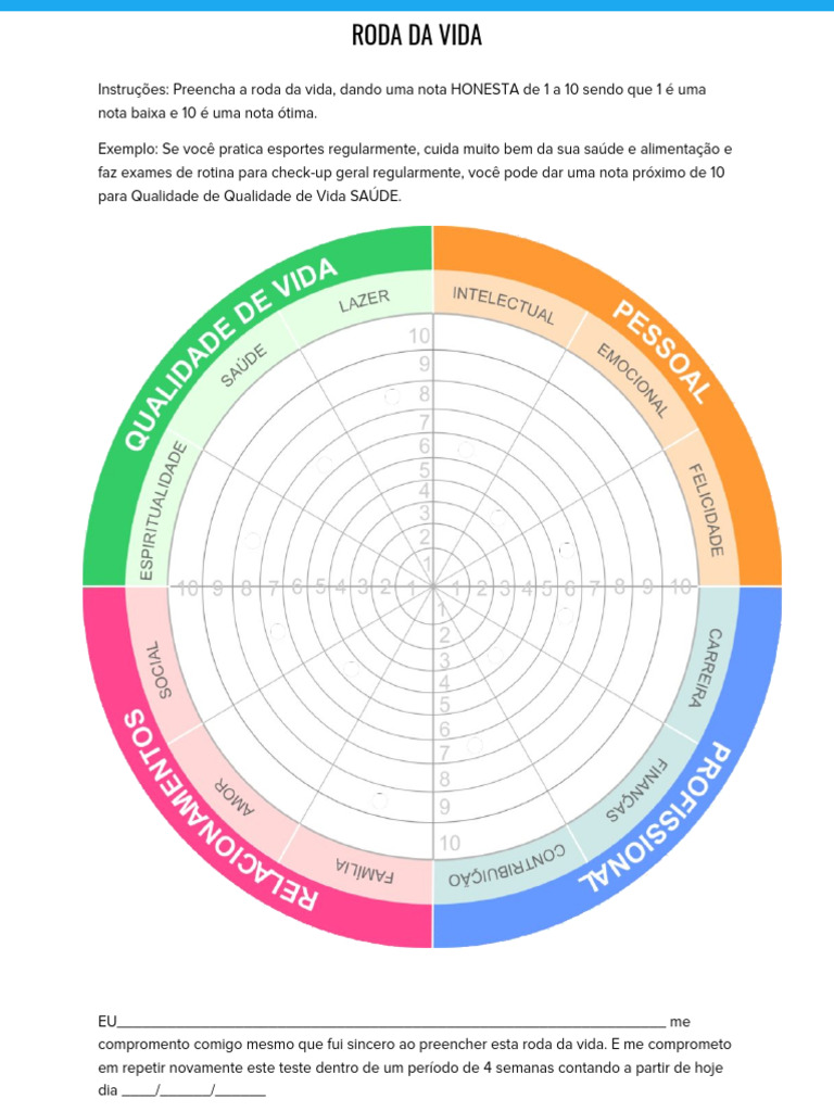 Roda Da Vida | PDF | Estilo de vida