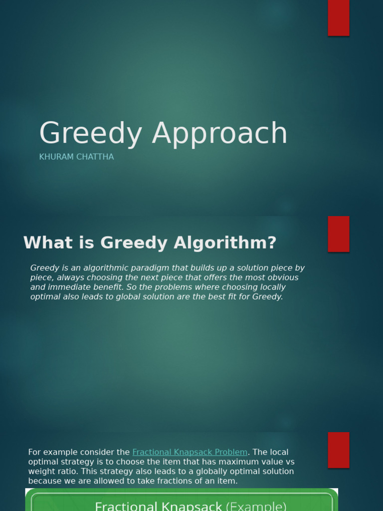 Greedy Algorithms | PDF | Mathematical Optimization | Theoretical ... Greedy Algorithms | PDF | Mathematical Optimization | Theoretical ...