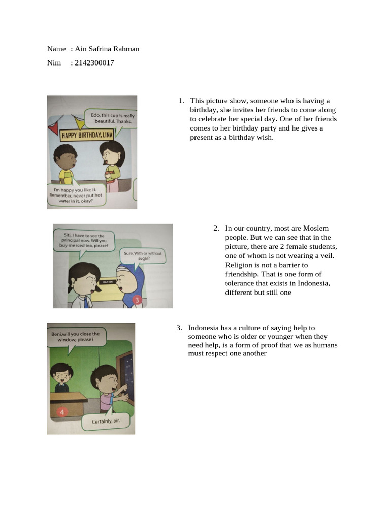 Ain Safrina Rahman-Textbook Analysis | PDF