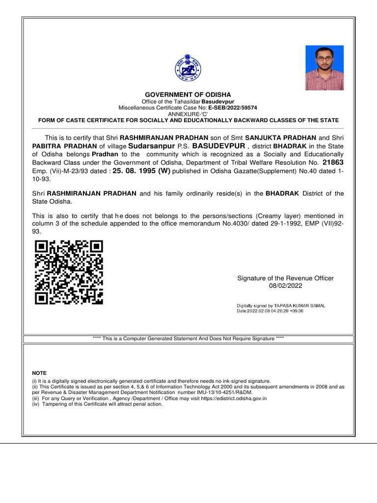 Bhai Old SEBC | PDF | Finance & Money Management