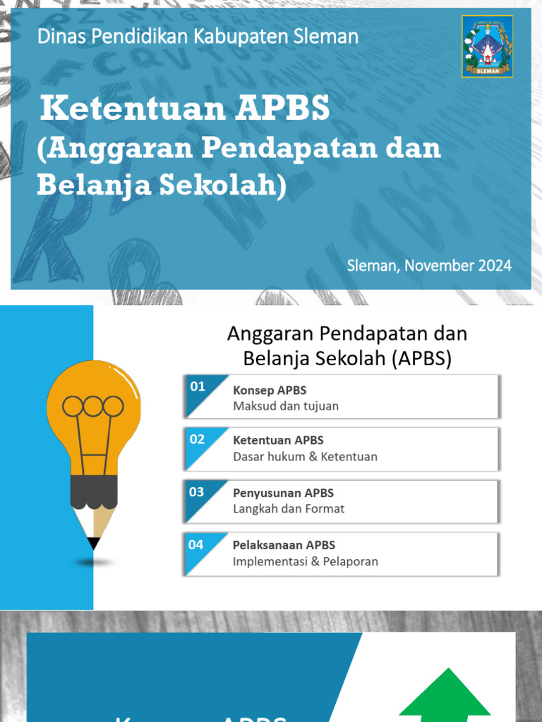 Panduan Lengkap APBS Sleman 2025 | PDF