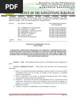 Barangay Ordinance SWM Sample | PDF | Municipal Solid Waste | Waste ...