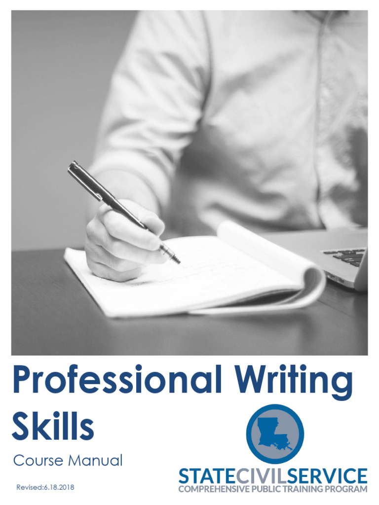 Professional Writing Skills Manual | PDF | Writing | Communication