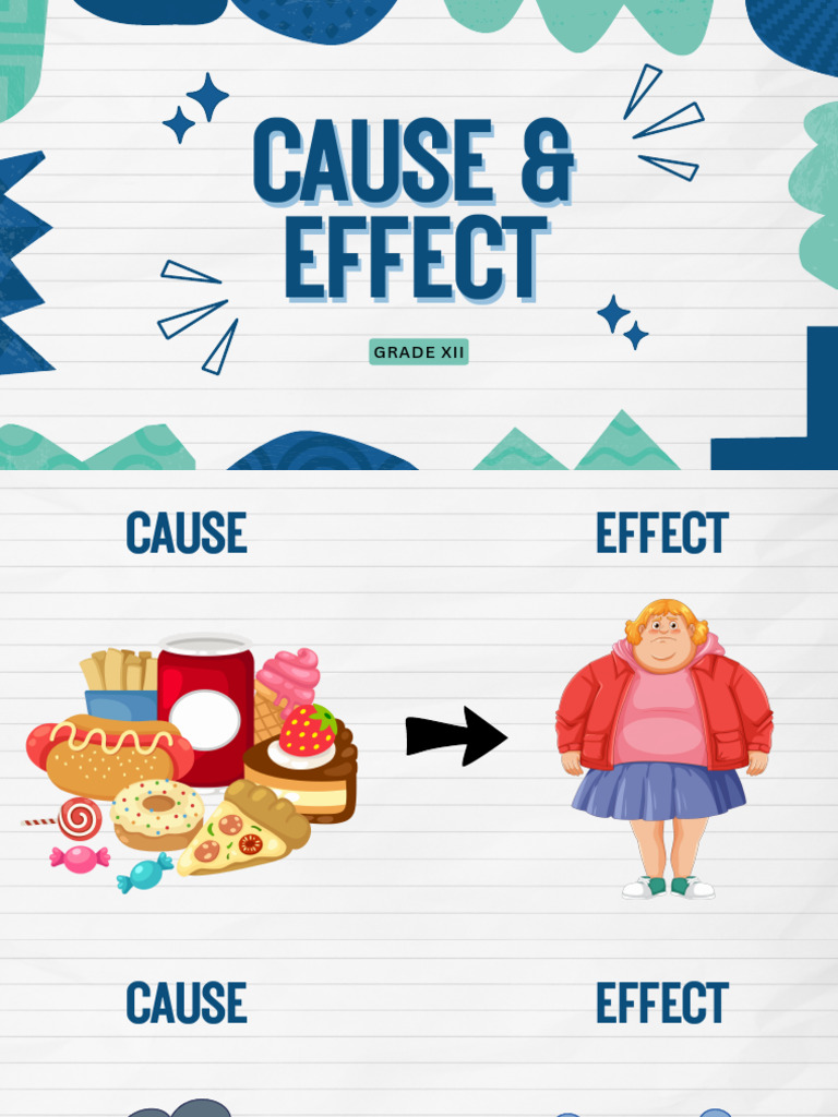 CAUSE AND EFFECT - XII (1) | PDF | Syntax