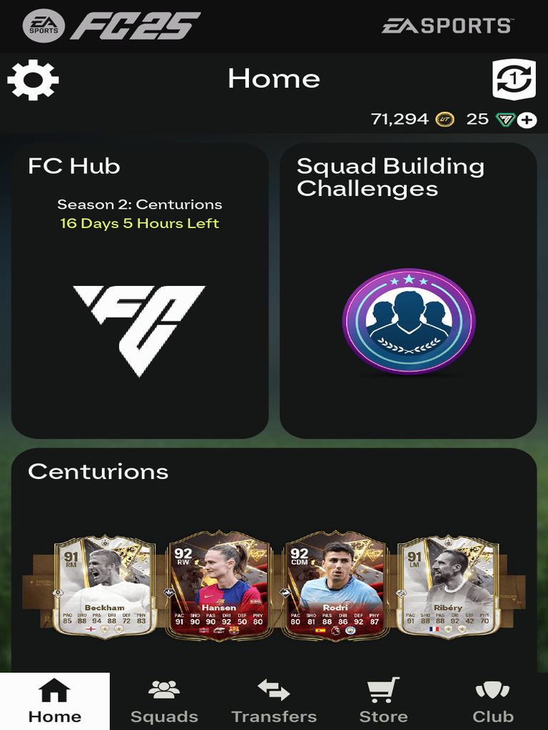 FC Ultimate Team Web App - EA SOfficial Site 11 | PDF