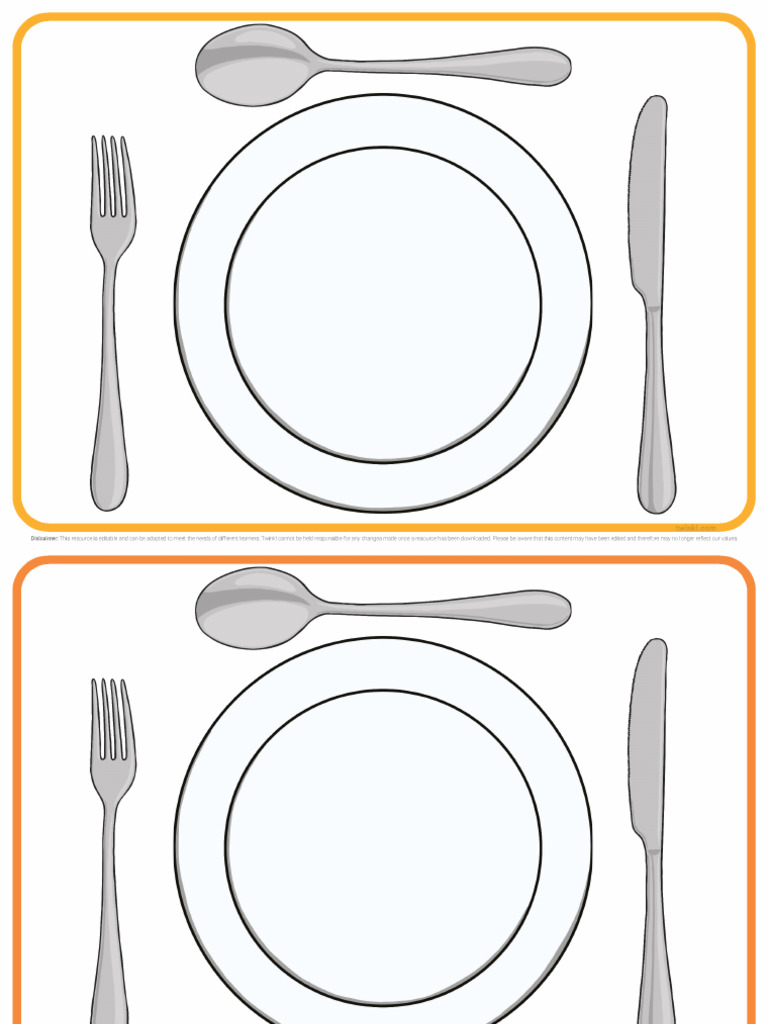 Editable Plate Templates | PDF