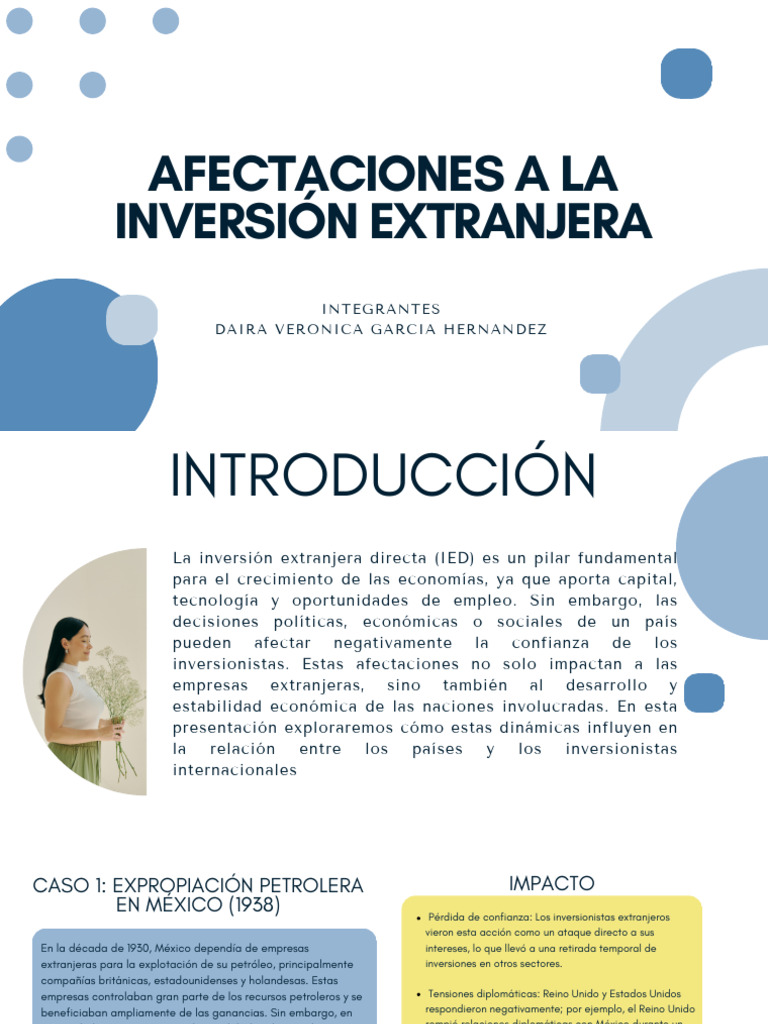 Impacto Político en Inversión Extranjera | PDF | Venezuela | Bolivia