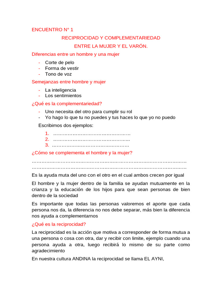 Tema #1 - 4° Prim | PDF