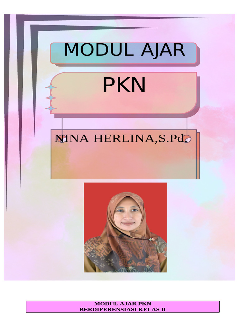 Modul Ajar Simbol Pancasila Kelas II | PDF