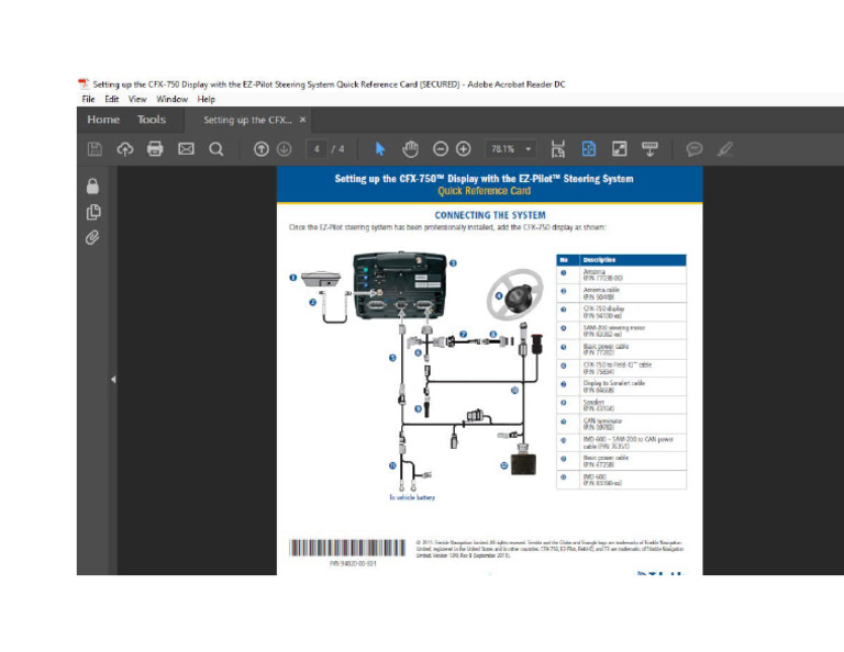 FM 750 Ezpilot QRC | PDF