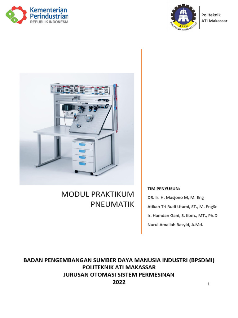 Modul Praktikum Pneumatik Dan Hidrolik | PDF | Teknologi & Rekayasa