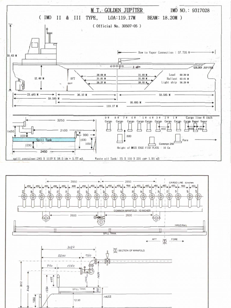 Manifold arrangement | PDF | Ships | Shipping