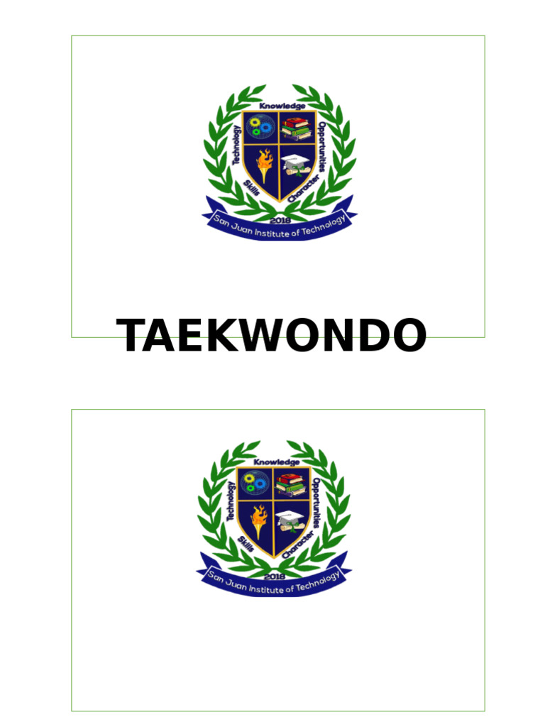 Taekwondo | PDF