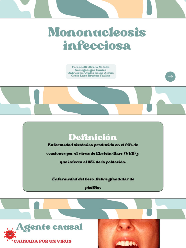 Mononucleosis | PDF | Causas de la muerte | Medicina CLINICA