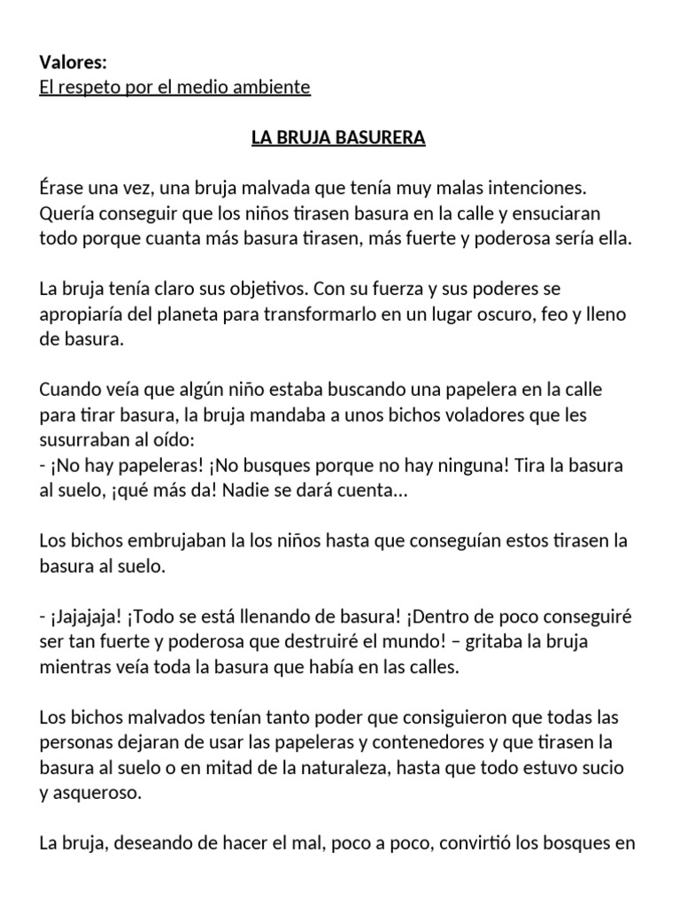Cuentos de La Basura | PDF | Residuos | Tierra