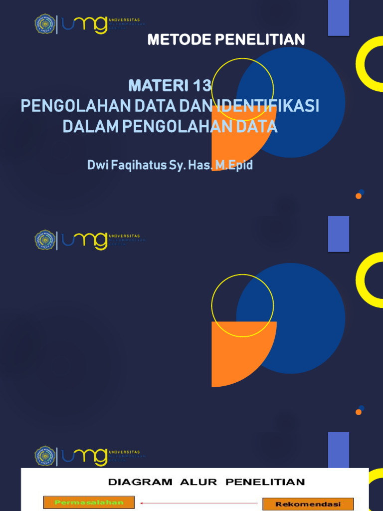 Metopen TM 13 Pengolahan Data Dan Identifkasi Langkah Dalam Penelitian ...