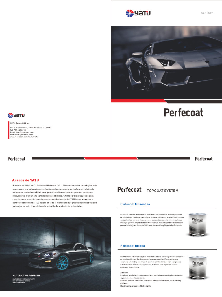 Perfecoat-Brochure US Esp | PDF