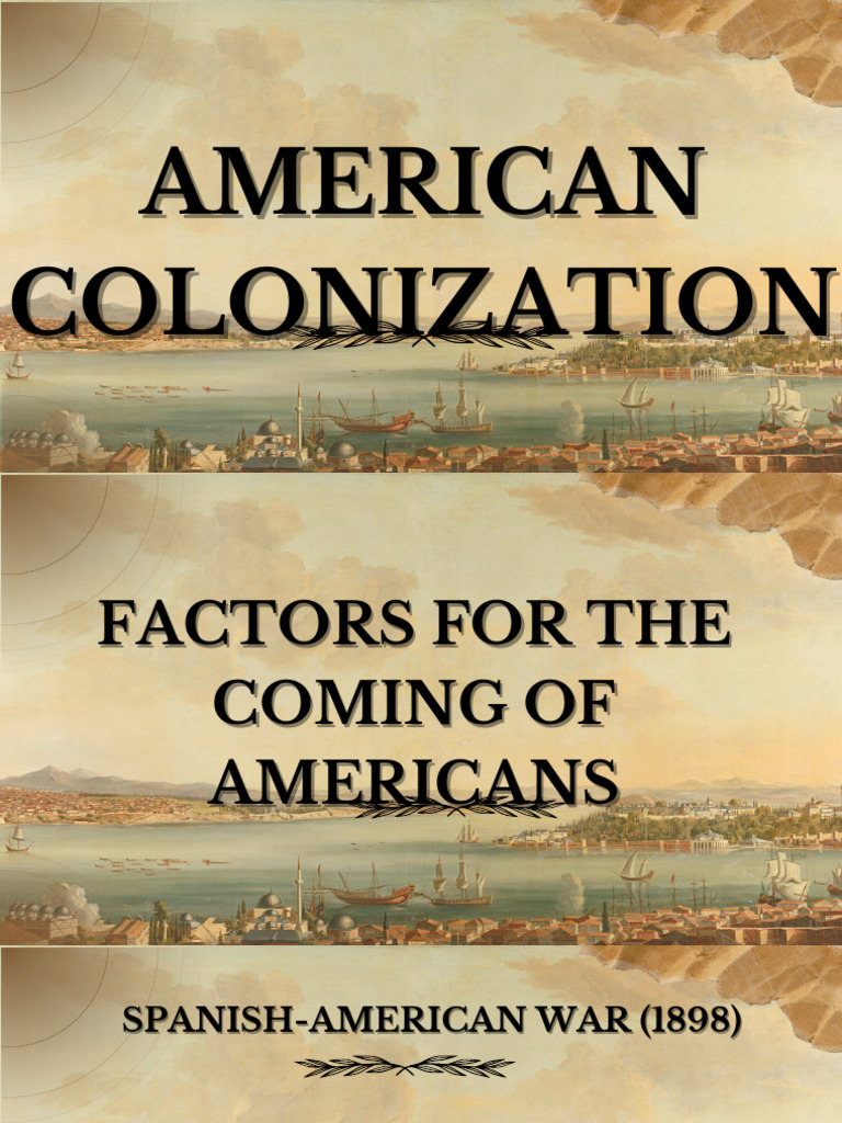 American Colonization | PDF | Philippines