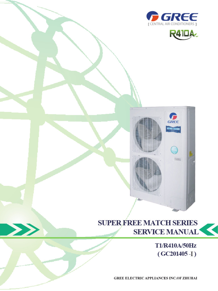 Gree GWHD 48 56 Service Manual | PDF | Air Conditioning | Electrical Wiring