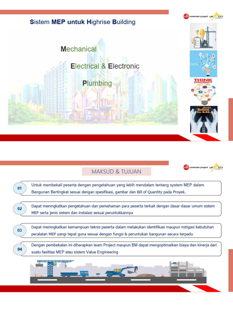 Materi Mep Highrise Building (Sesi-2) | PDF
