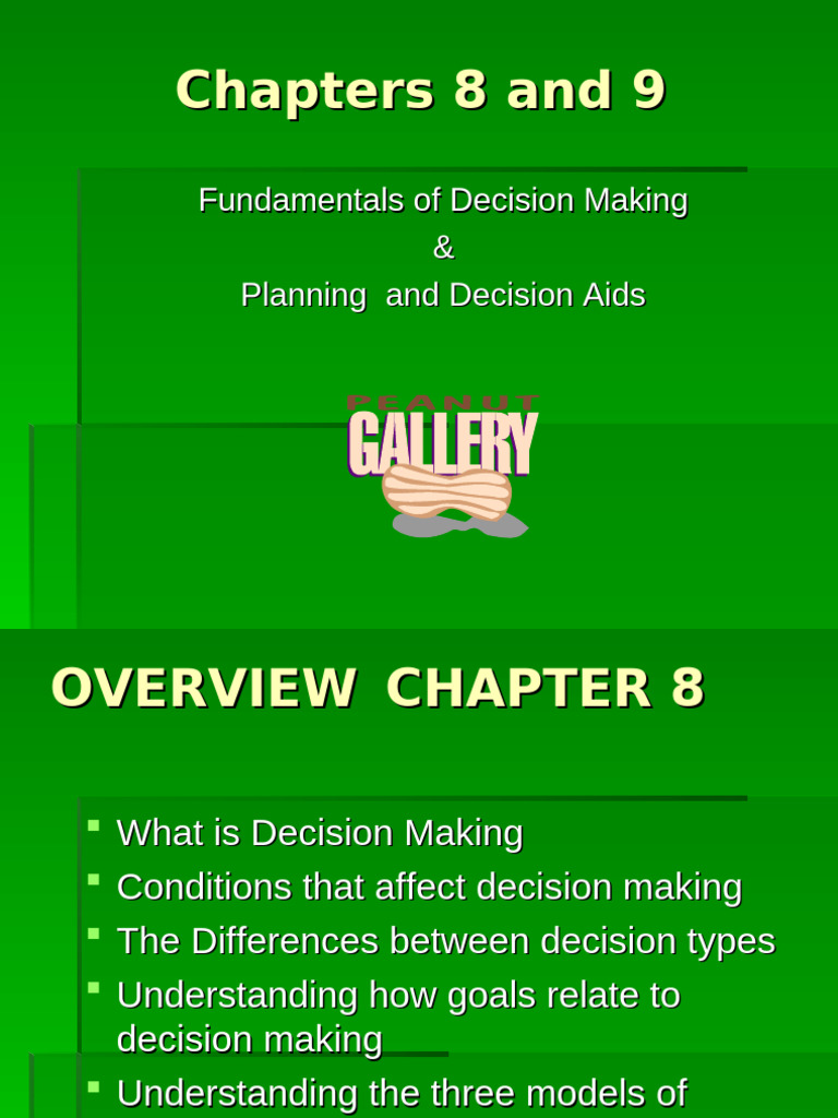 Decision Making Fundamentals Explained | PDF | Decision Making | Risk