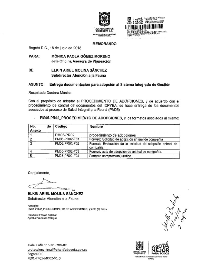 PM05-PR02 Adopciones | PDF