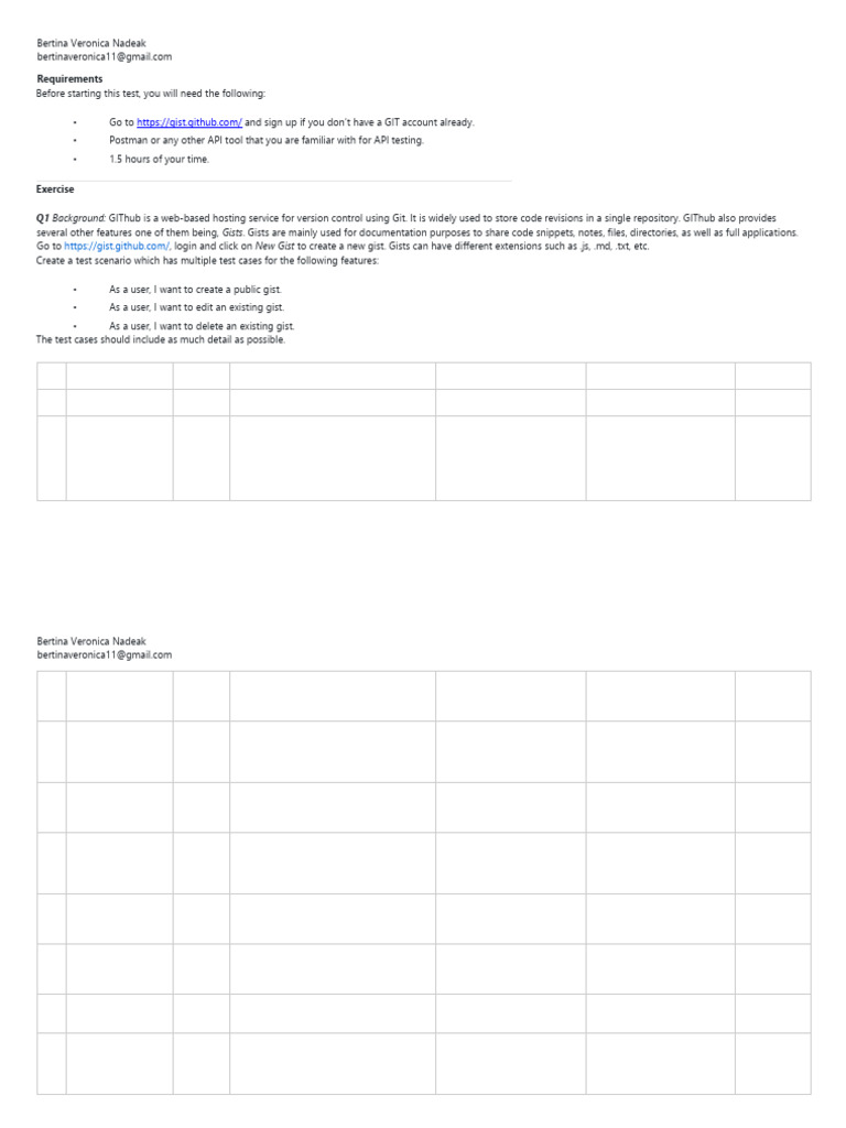 SQA Test BertinaVeronicaNadeak | PDF | Version Control | Software ...