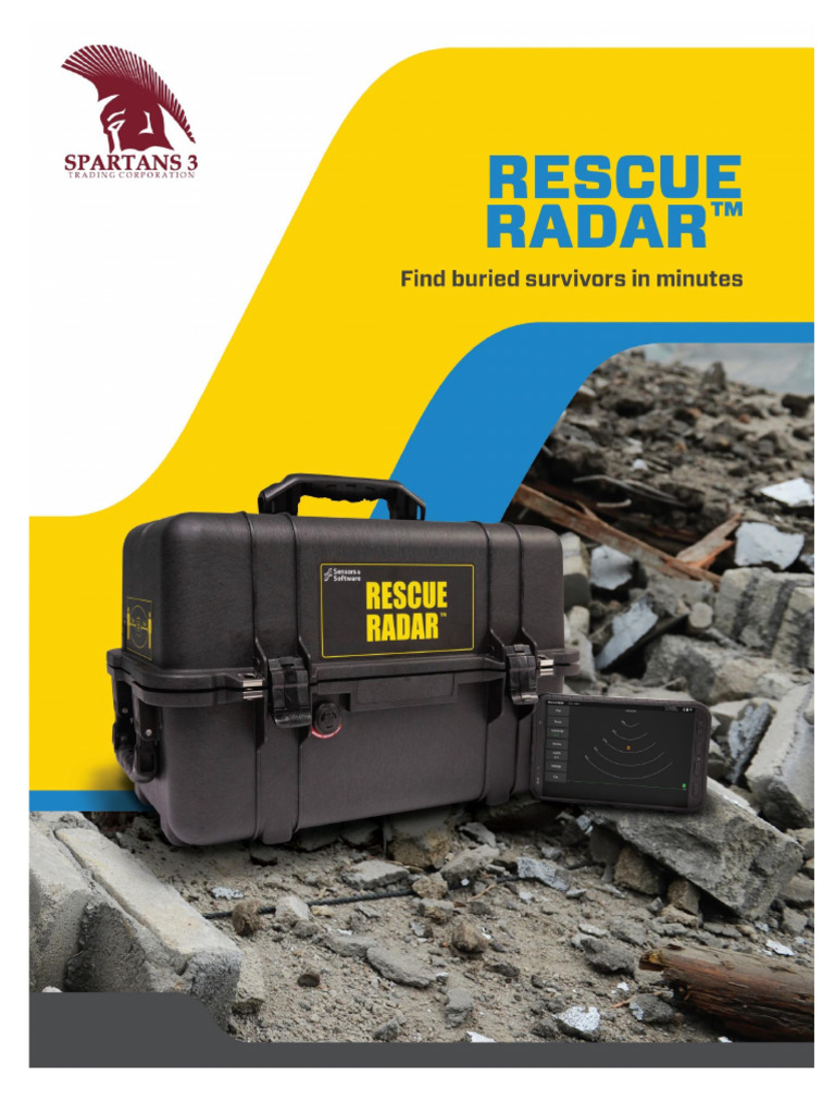 Rescue Radar Brochure SPTC | PDF