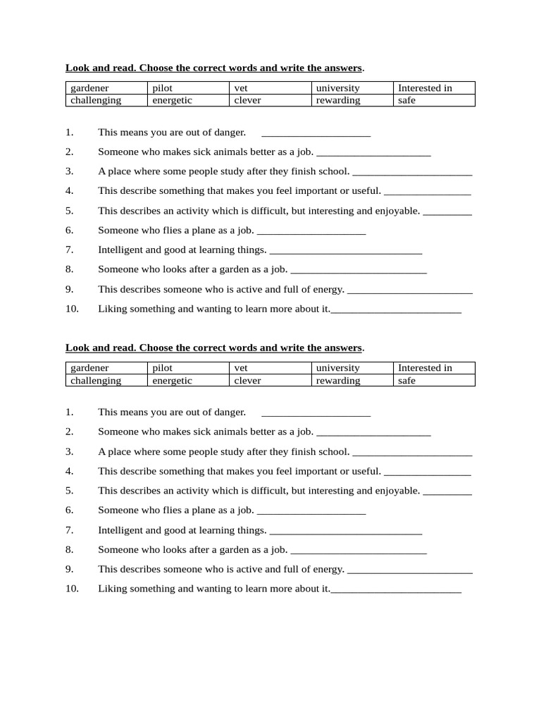 Look and Read | PDF