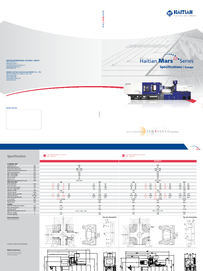 Mars 2 Technical Brochure | PDF | Mechanical Engineering