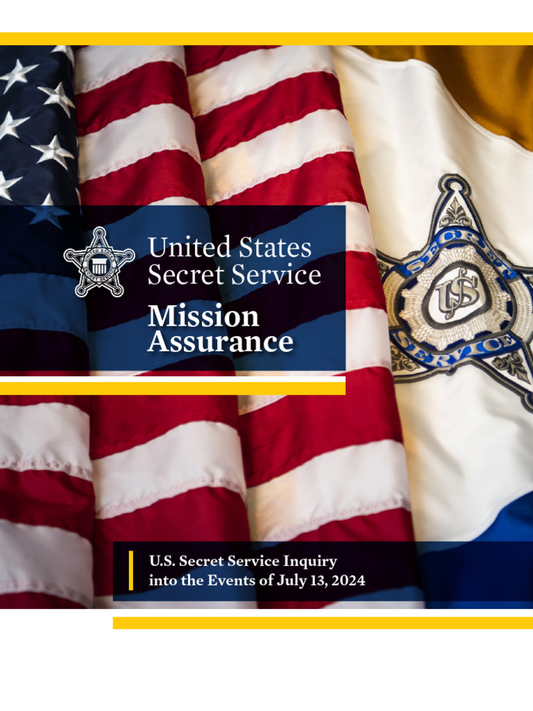 Mission Assurance Inquiry Summary | PDF | United States Secret Service ...