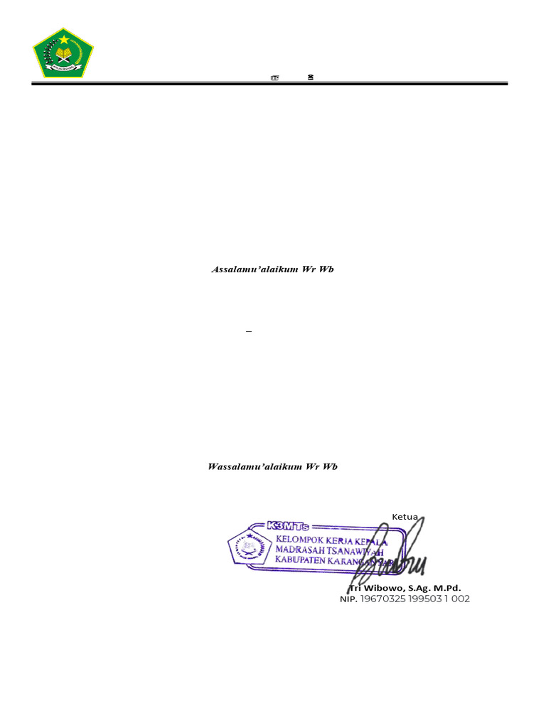 37.07052024 - RAKOR K3MTS BLN Mei MTs Sud Ngargoyoso | PDF