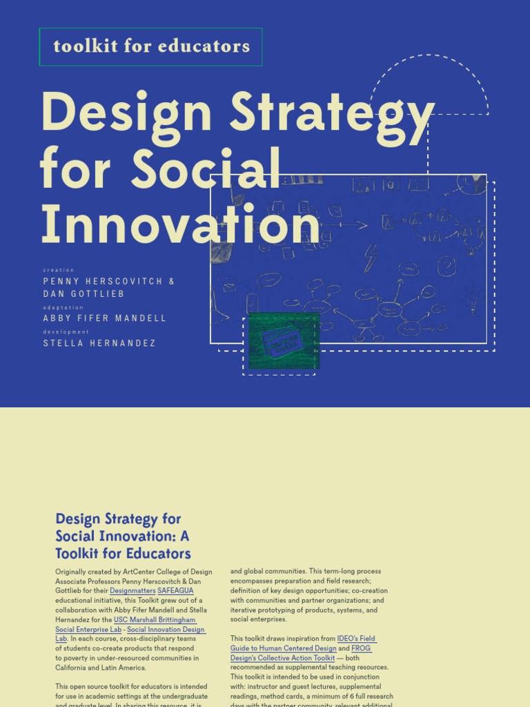 ACCD Design Strategy Toolkit | PDF | Methodology | Prototype