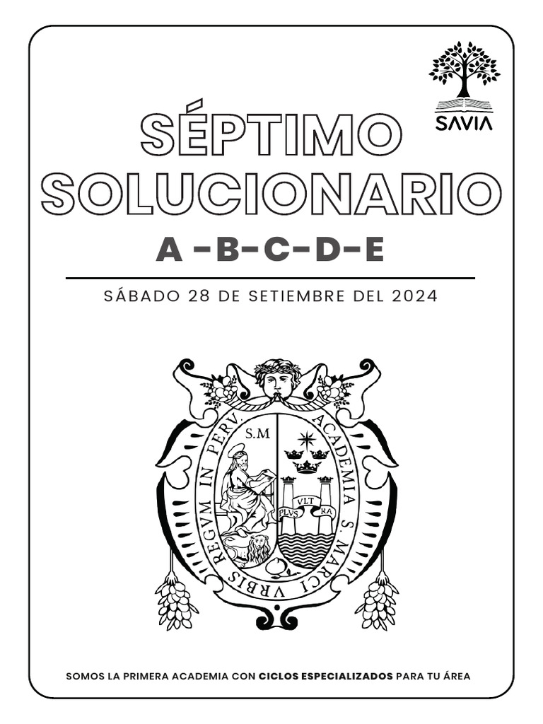 Solucionario - Simulacro 7 - Repaso (28-09-2024) | PDF | Immanuel Kant | David Hume
