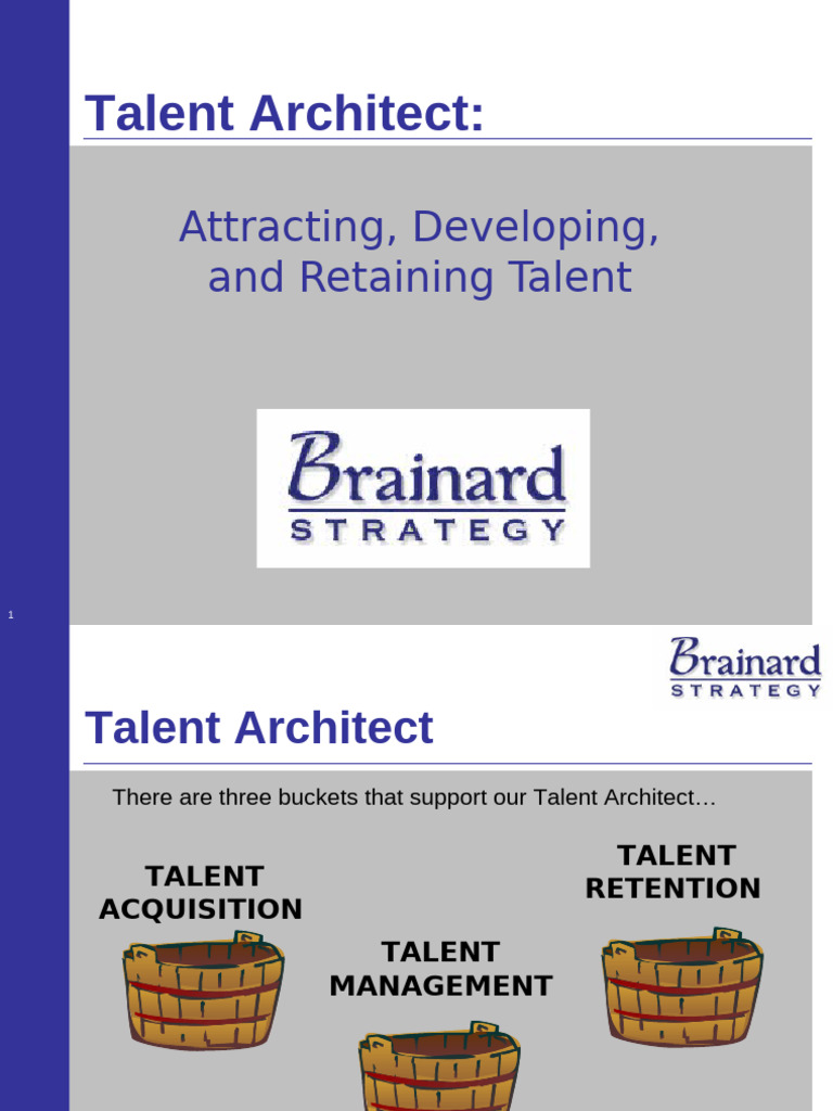 Talent Architect | PDF | Employee Retention | Talent Management