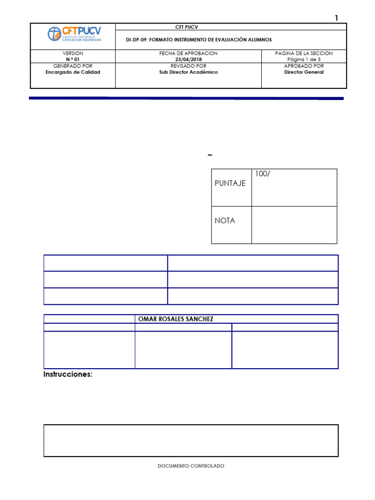 EP2 - MS Excel - Sección 11 | PDF | Microsoft Excel | Evaluación
